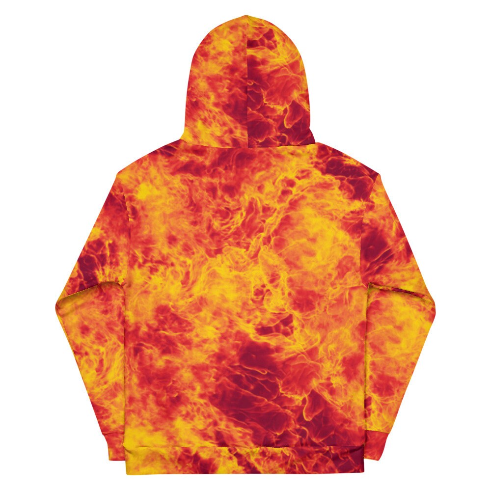 Inferno Red Hot Fire Flame Texture All Over Print Athletic Casual Sport ...