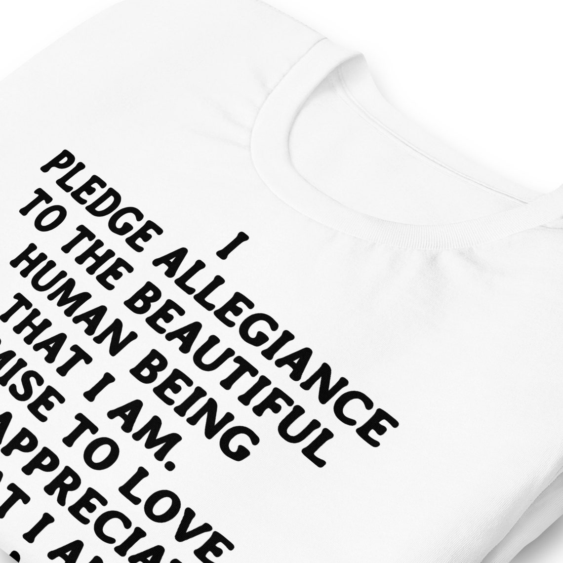 I Pledge Allegiance Poem Shirt Self Care Love Mental Heath - Etsy