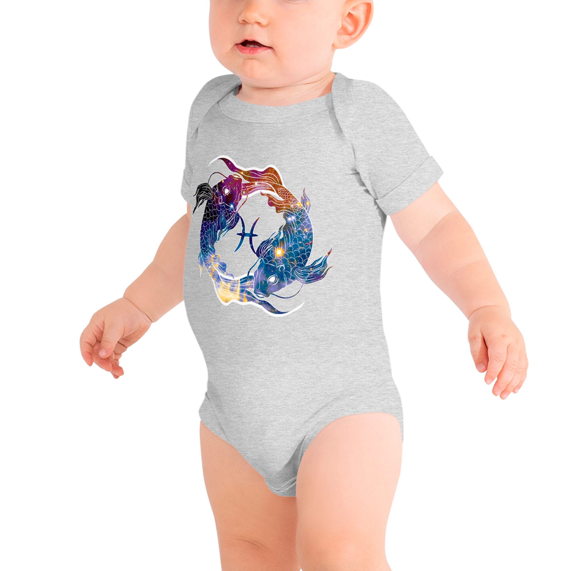 Pisces Twin Koi Fish Zodiac Astrology Birth Water Sign - Etsy