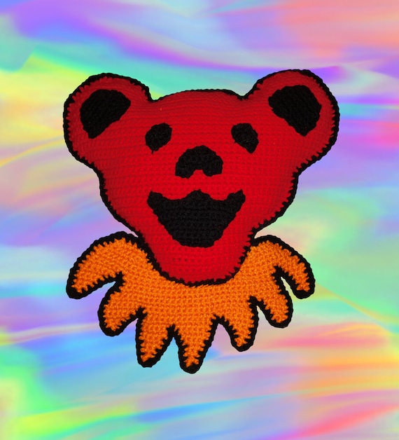 Dead Head Bear Pillow Crochet Pattern - Etsy
