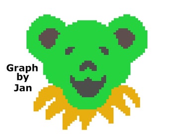 Dead Head Bear Pillow Crochet Pattern - Etsy