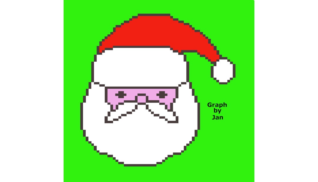 Santa Graph - Etsy