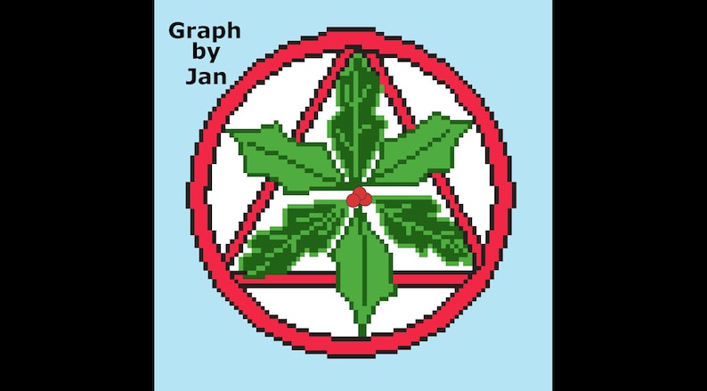 Holly Graph - Etsy