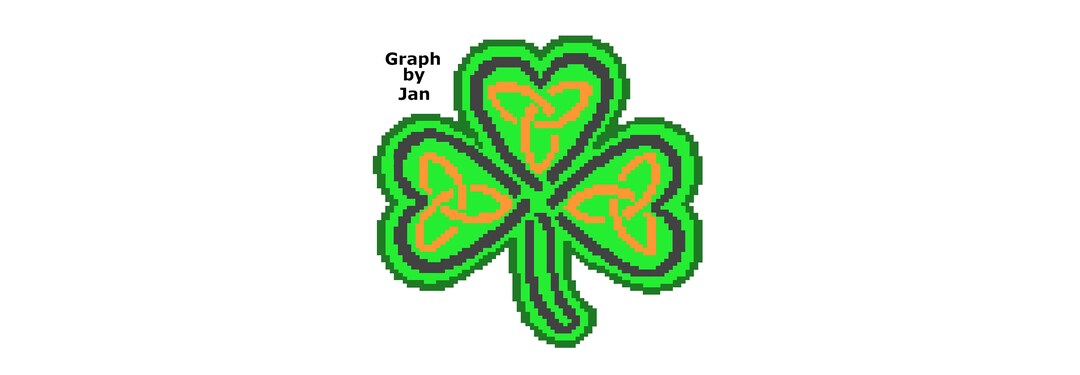 Celtic Knot Shamrock Graph - Etsy