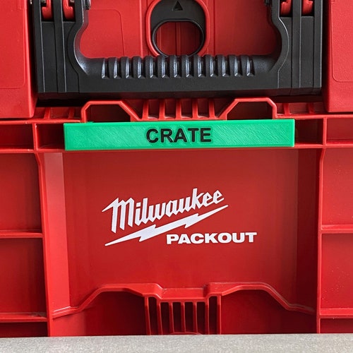 Milwaukee Packout Label Rolling Tool Box - Etsy Canada