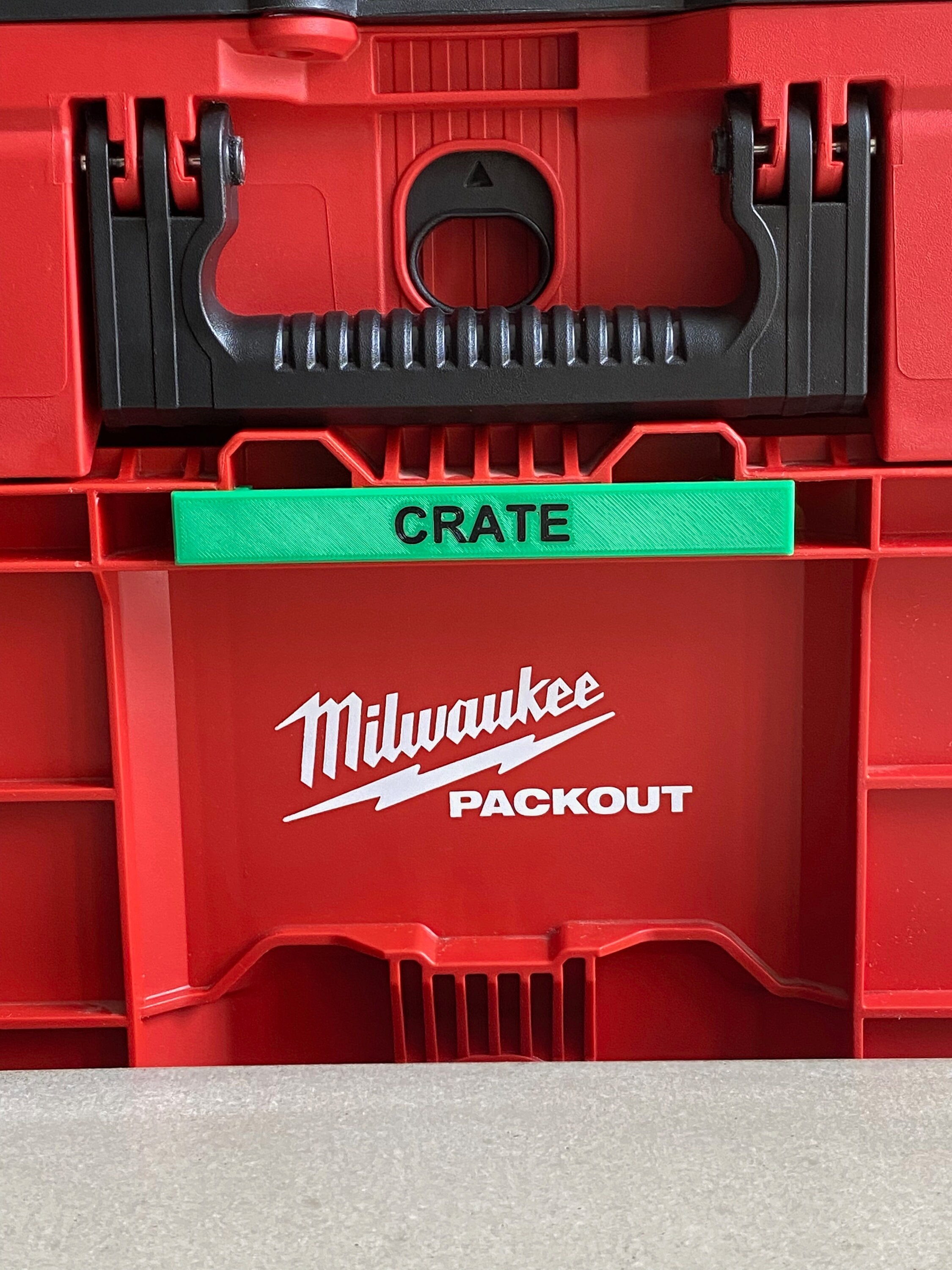 Milwaukee Packout Label Crate - Etsy