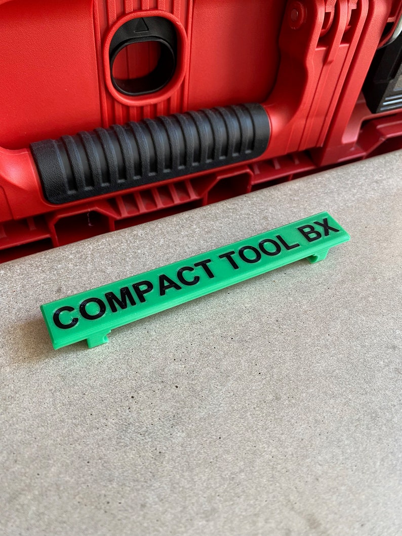 Milwaukee Packout Label Compact Tool Box - Etsy Canada