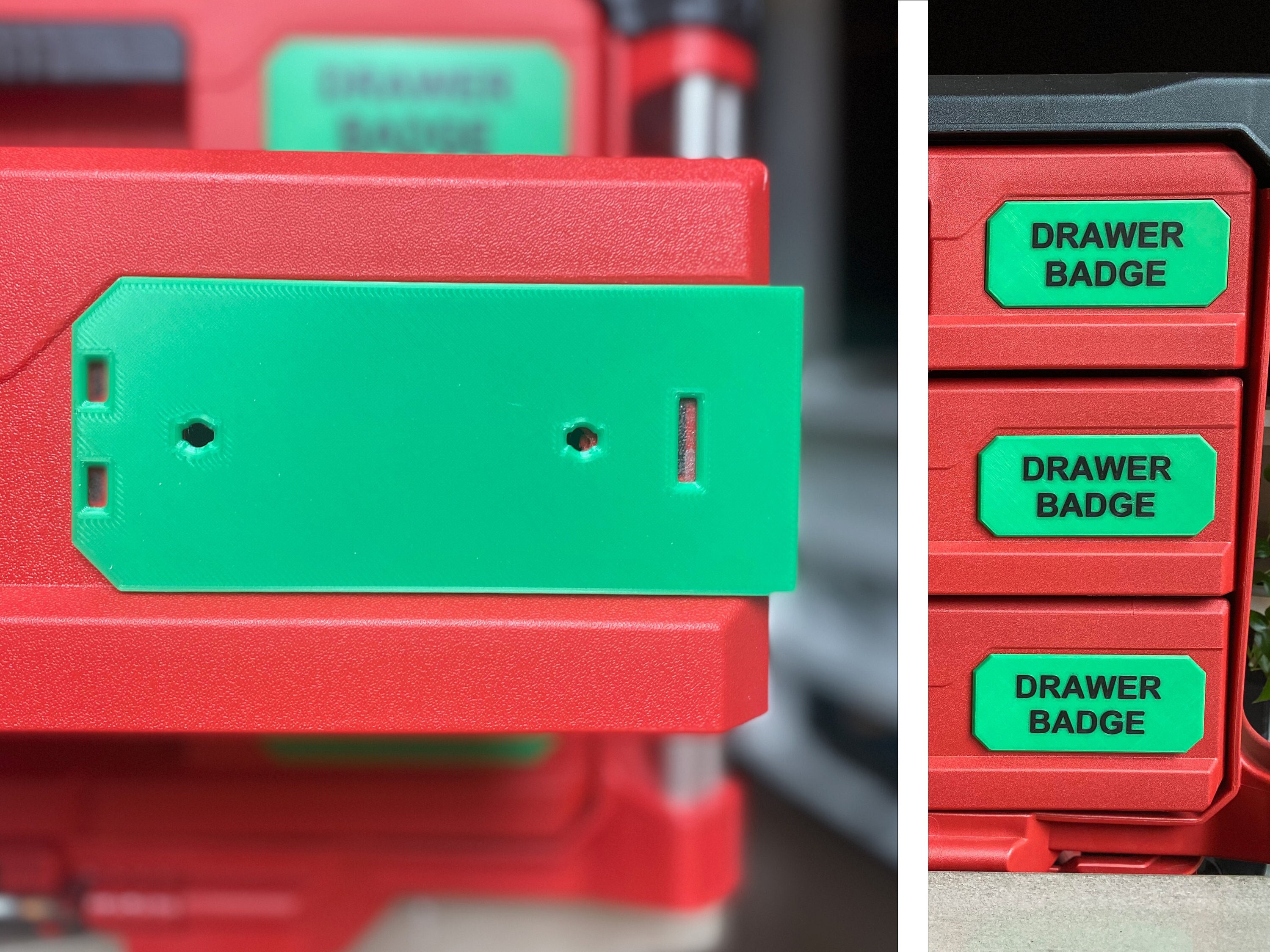 Milwaukee Packout Label - Drawer Badge Template - Etsy Canada