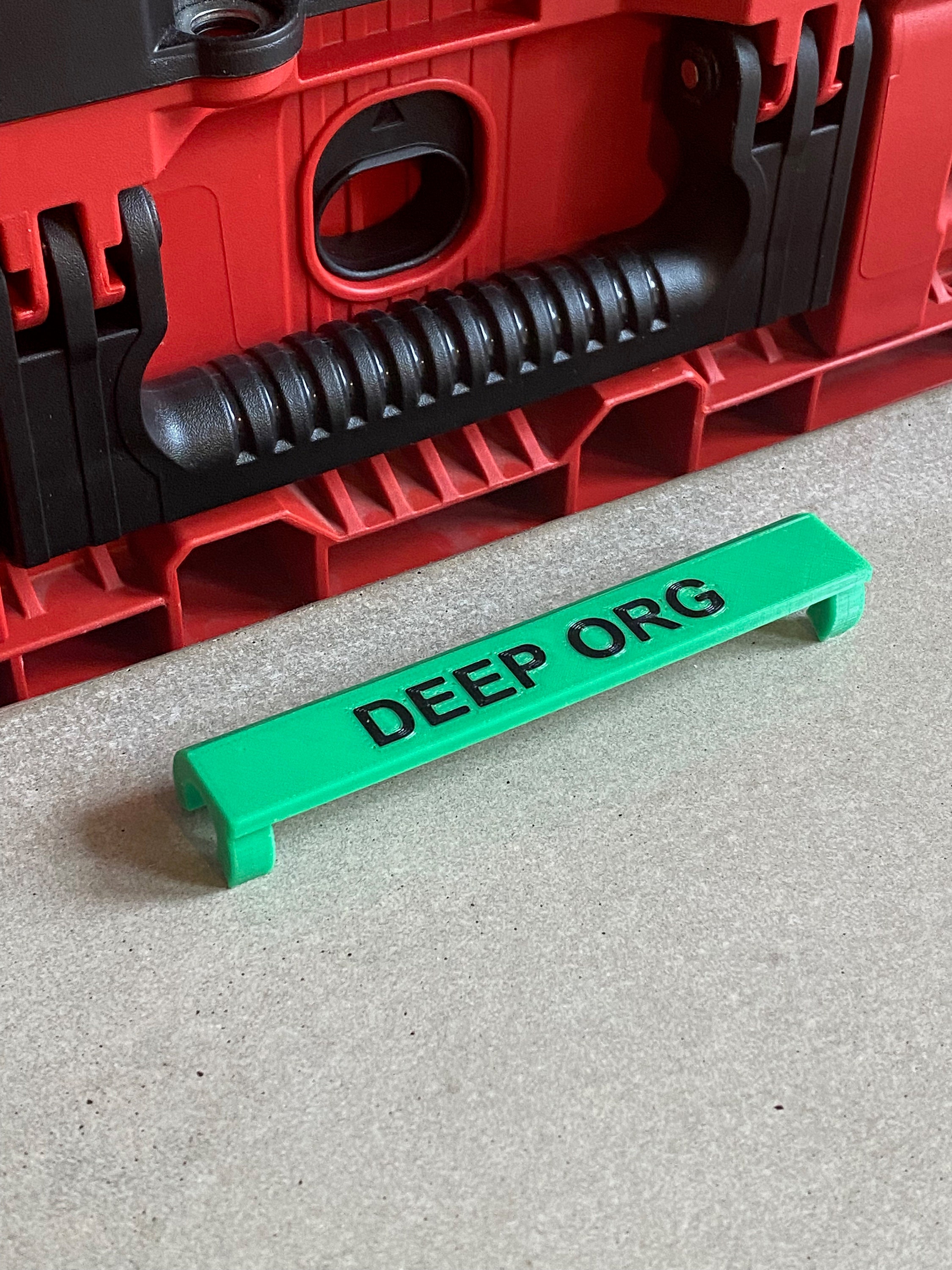 Milwaukee Packout Label Deep Organizer - Etsy