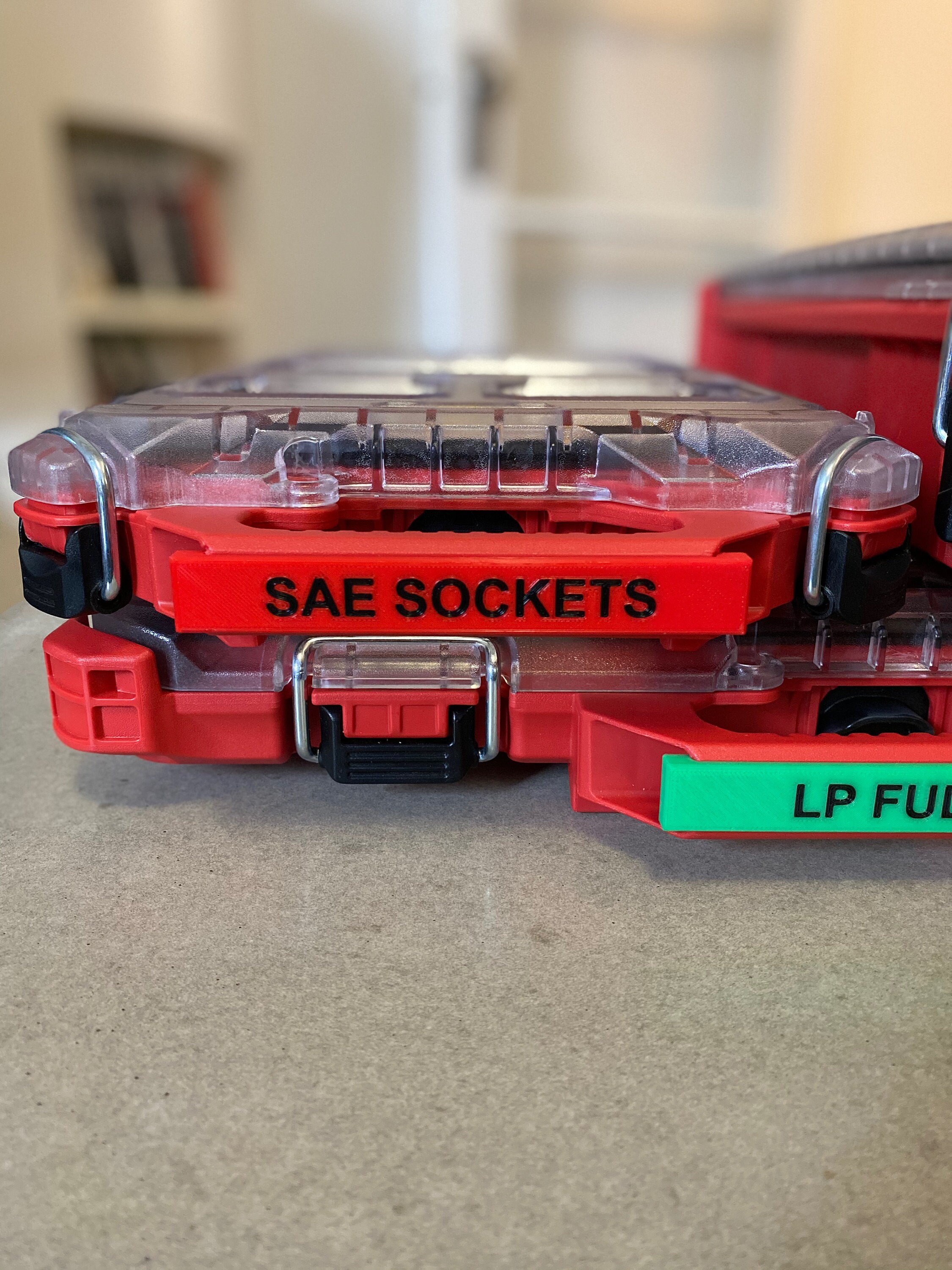 Milwaukee Packout Label Low Profile Boxes Half Width | Etsy UK