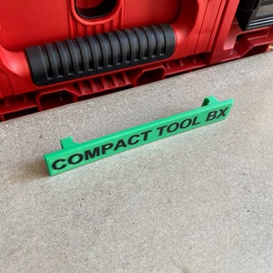 Milwaukee Packout Label Compact Tool Box - Etsy Canada