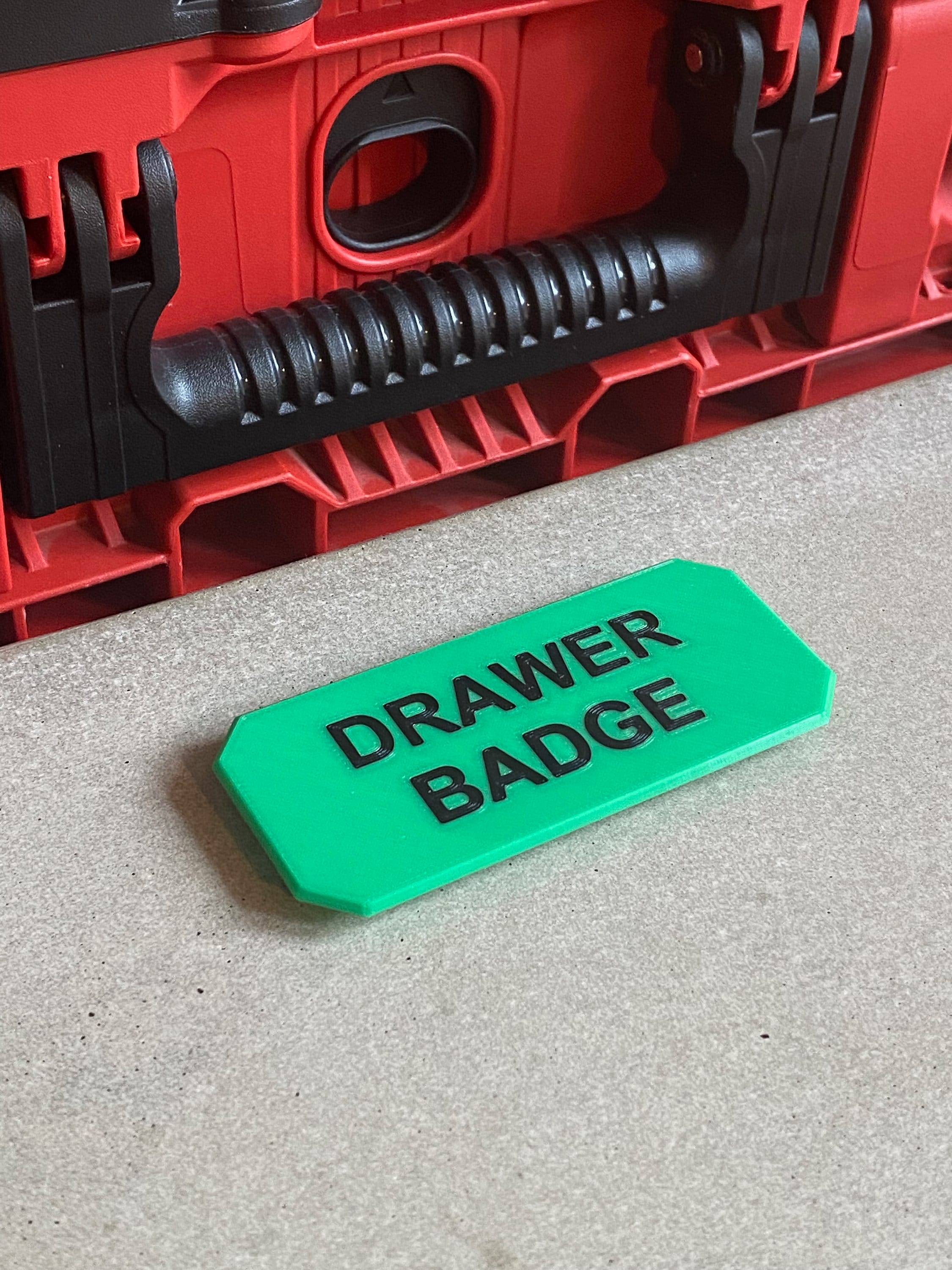 Milwaukee Packout Label Drawer Badge - Etsy