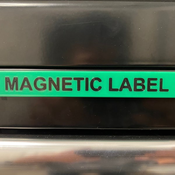 Magnetic Toolbox Label - Etsy