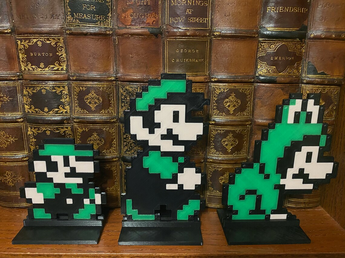 Nintendo NES Super Mario Bros 3 Pixel Art Super Mario and | Etsy
