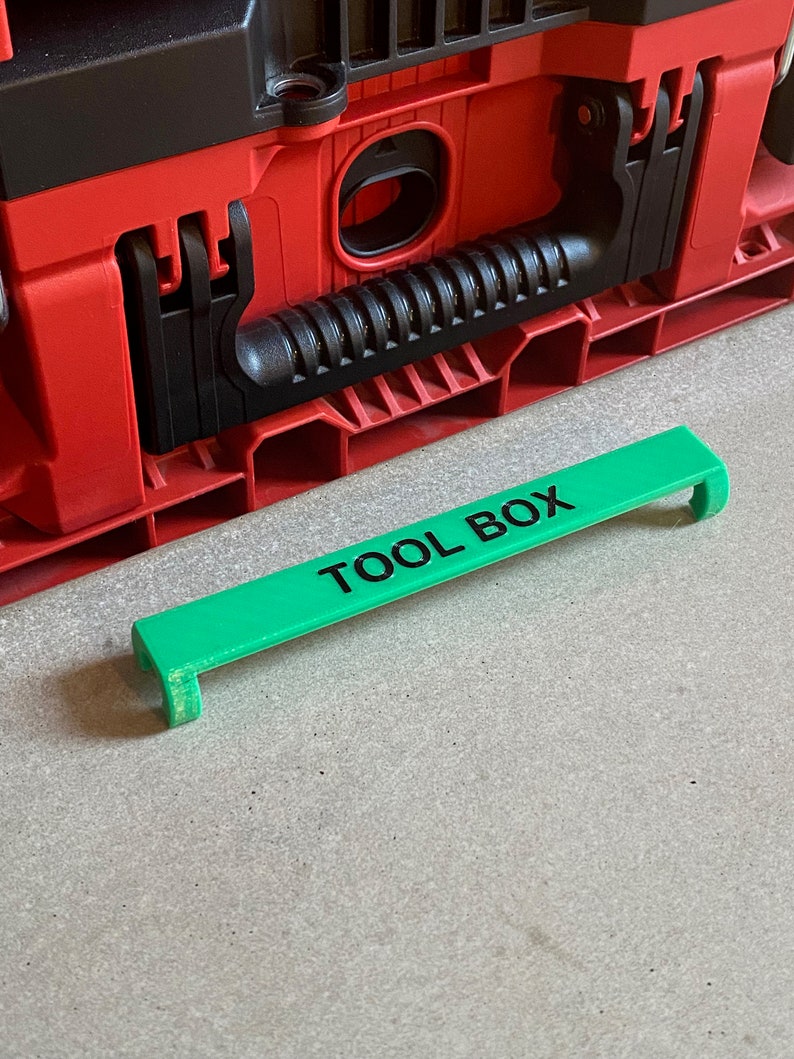 Milwaukee Packout Label Tool Box - Etsy