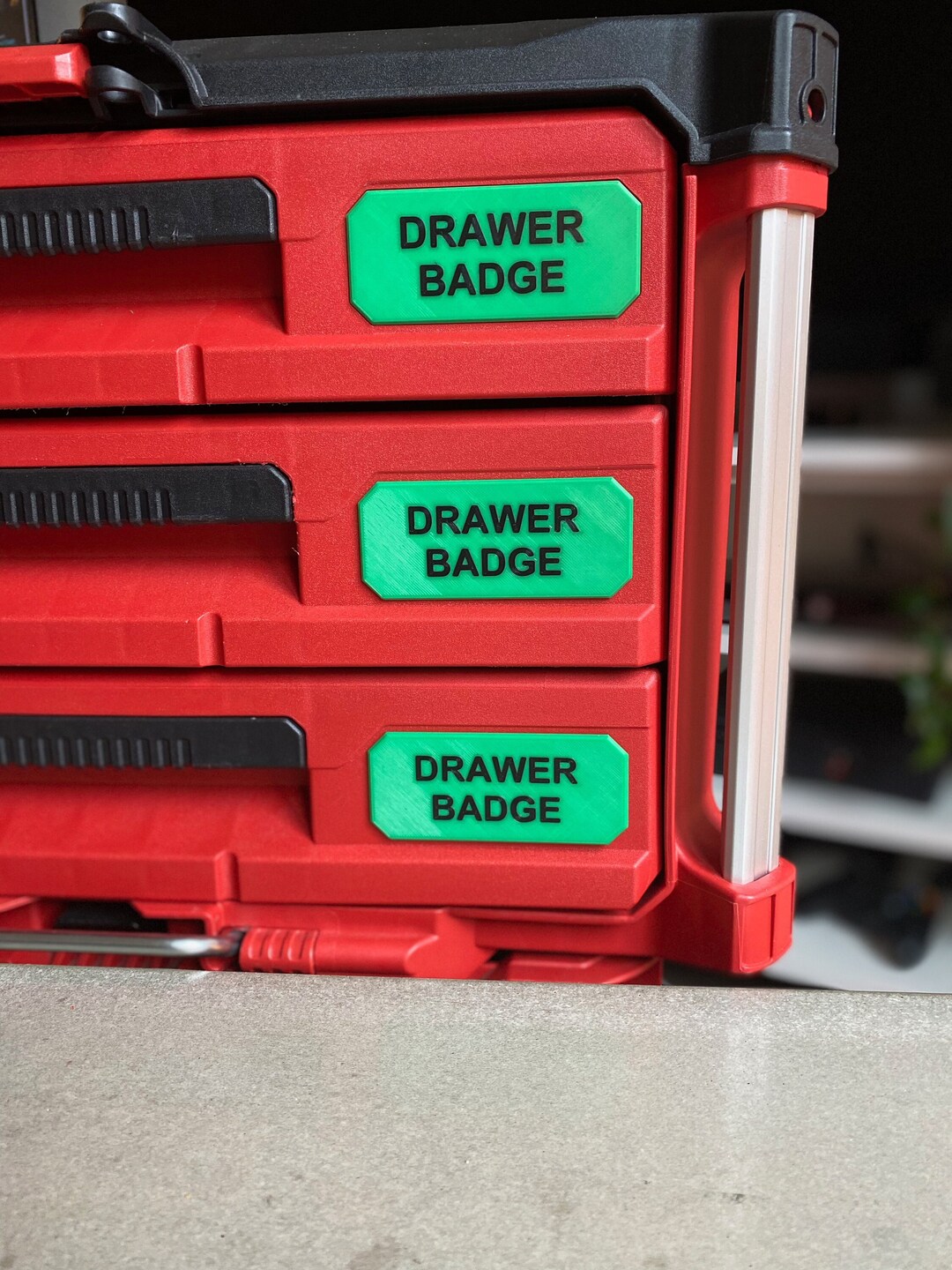 Milwaukee Packout Label - Drawer Badge - Etsy Canada