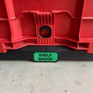 Milwaukee Packout Label - Shelf Badge - Etsy