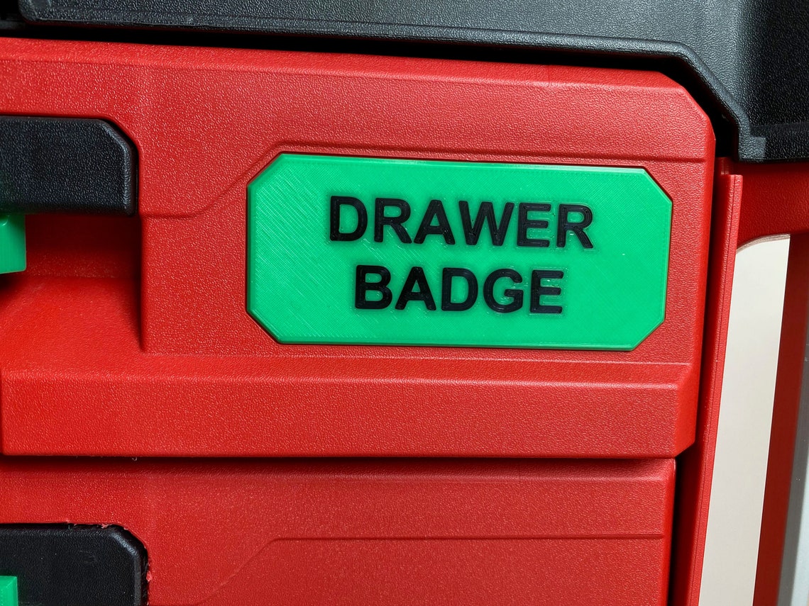 Milwaukee Packout Label Drawer Badge - Etsy