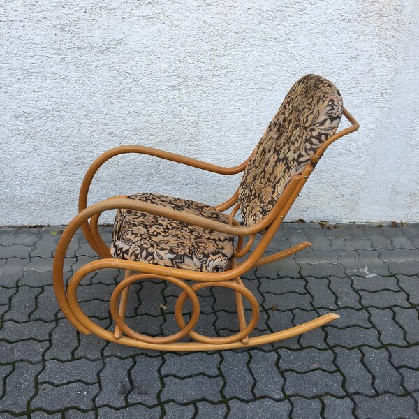 Wood Rocking Chair - Etsy