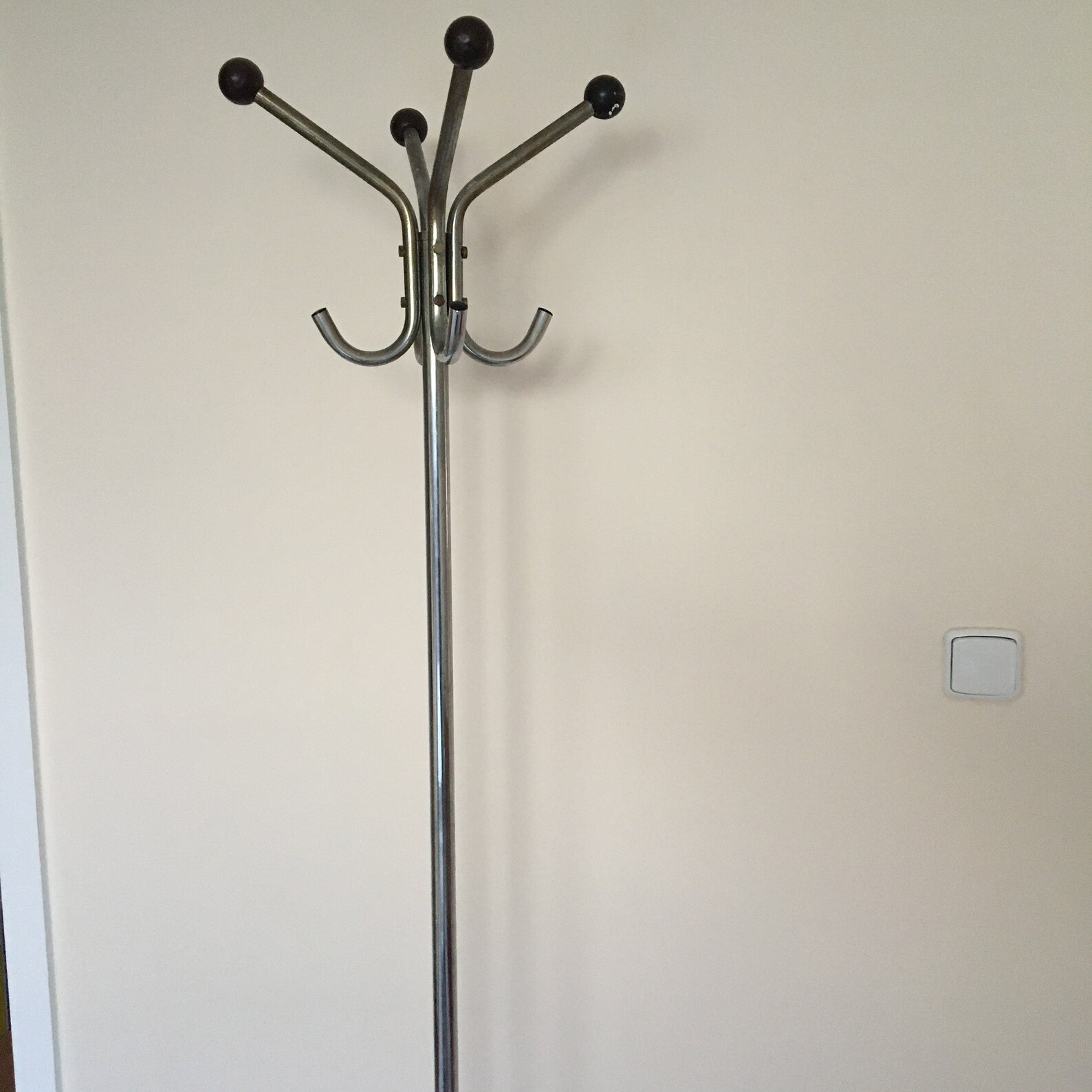 Vintage KOVONA Tubular Steel Coat Rack Stand Hanger 40s Chrome - Etsy