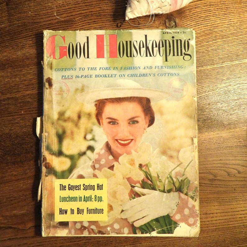 Good Housekeeping Magazines From 1940s , 1950s April 1956, English - Etsy