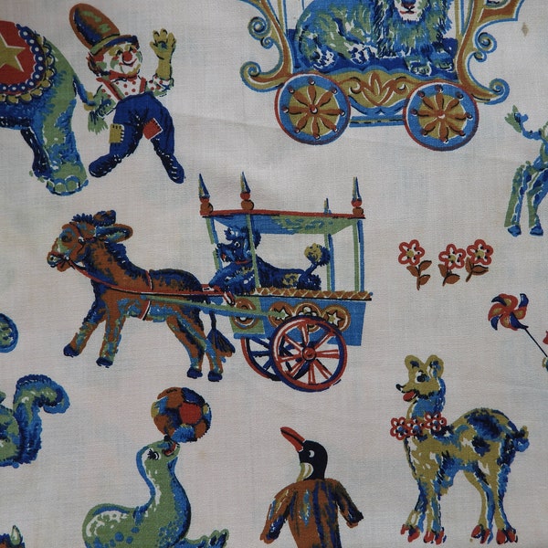 Circus Fabric - Etsy