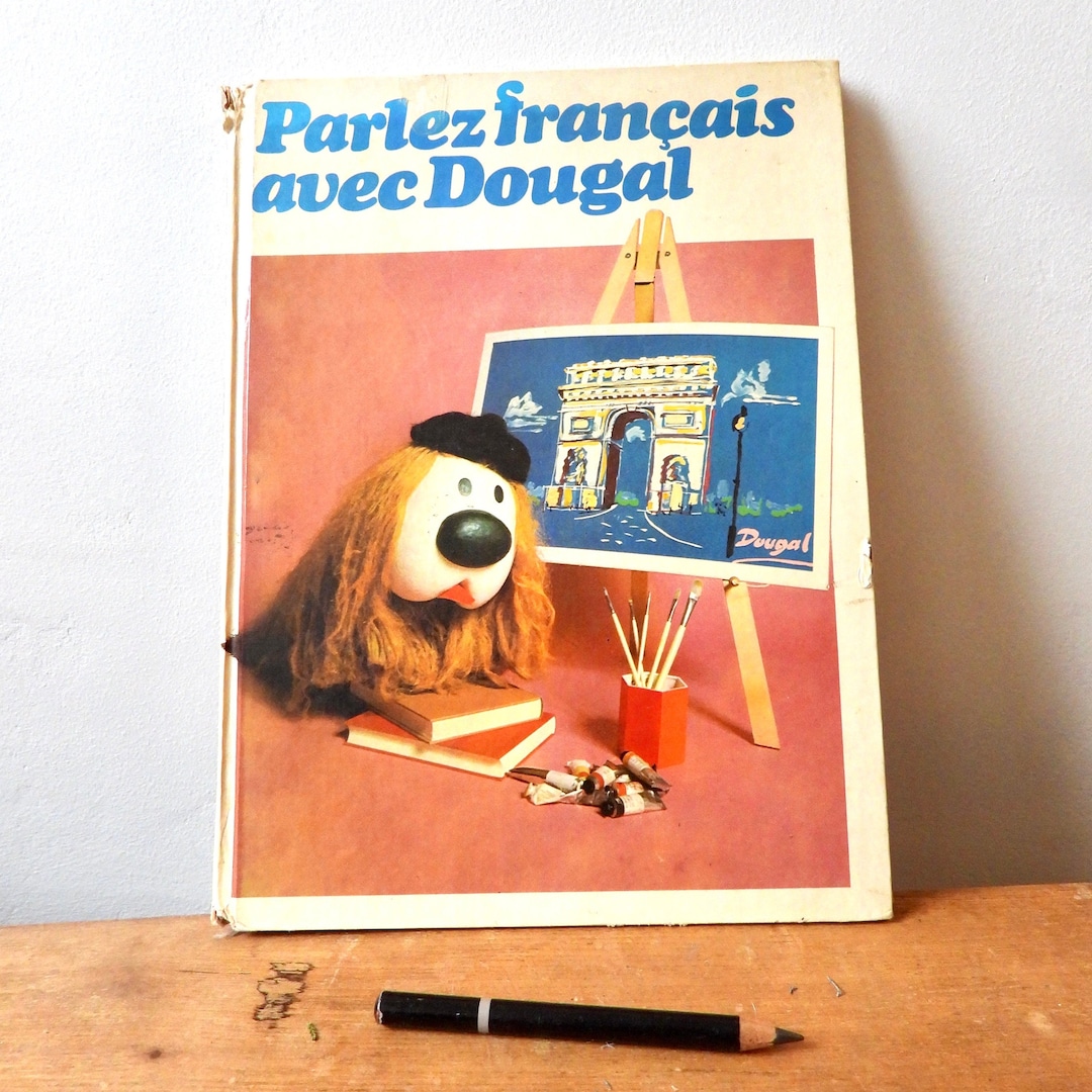 1973 Magic Roundabout French Book parlez Francais Avec Dougal Learn ...