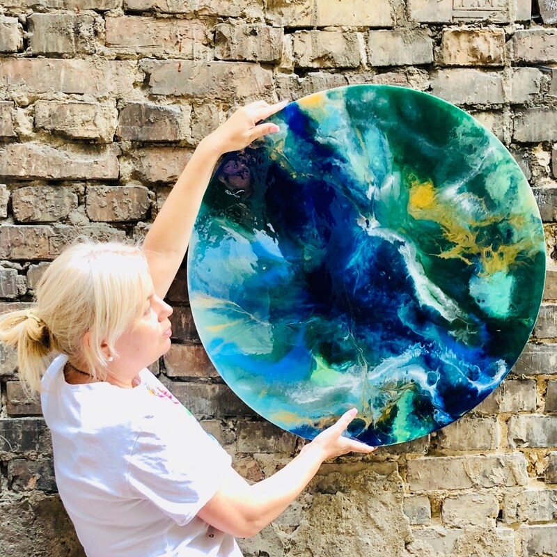Round Artwork - Etsy