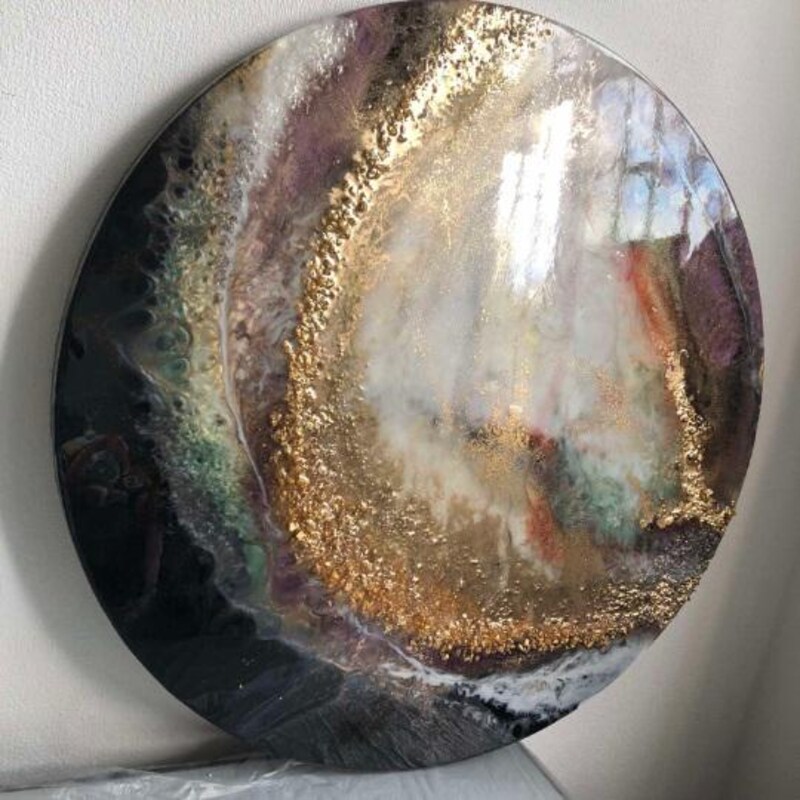 Epoxy Resin Painting - Etsy