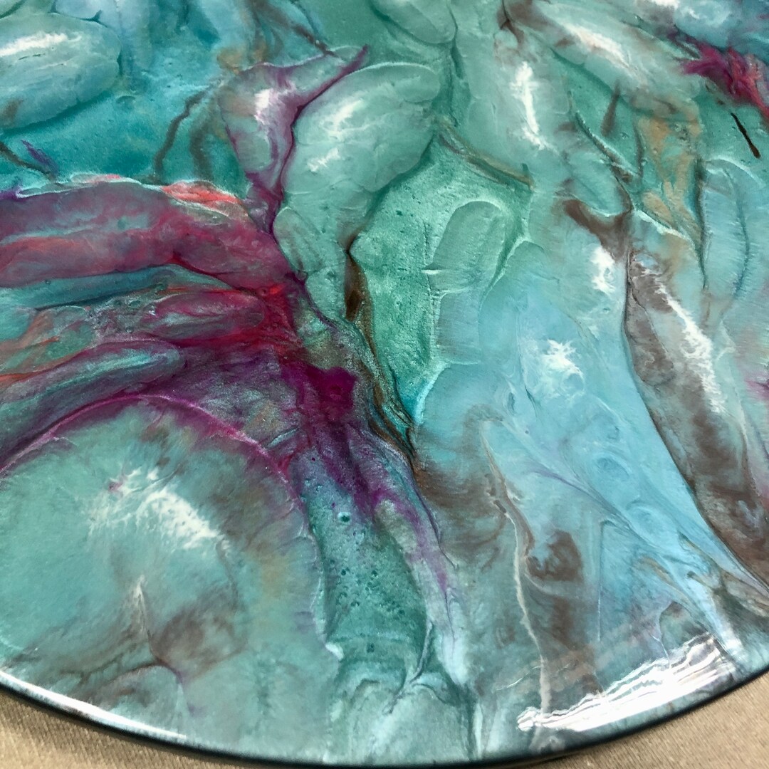 Custom Epoxy Table Top/ Geode Agate/ Living Room/ Modern Resin ...