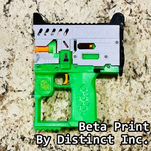 GKUZI FILES - 3D Printed Flycore Based Nerf Dart Blaster - Etsy