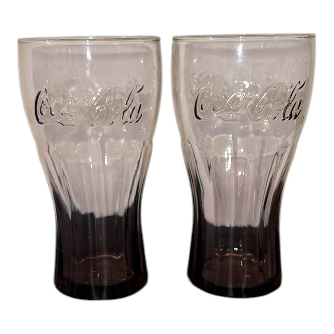 Coca-cola Glass Set, Purple, 2 Glasses 16oz - Etsy