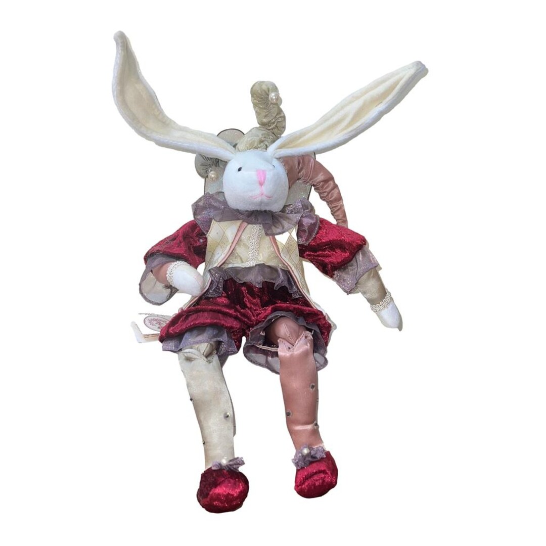 Mark Roberts Jester Rabbit Shelf Sitter - Etsy