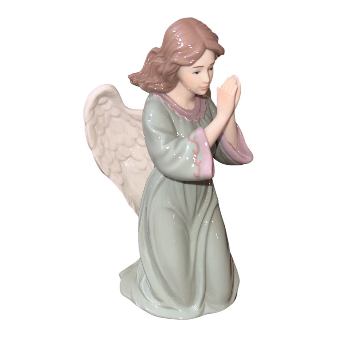Vintage Porcelain Angel Figurine Set, 4 Pieces, Sizes From 2.75 to 8.5 ...