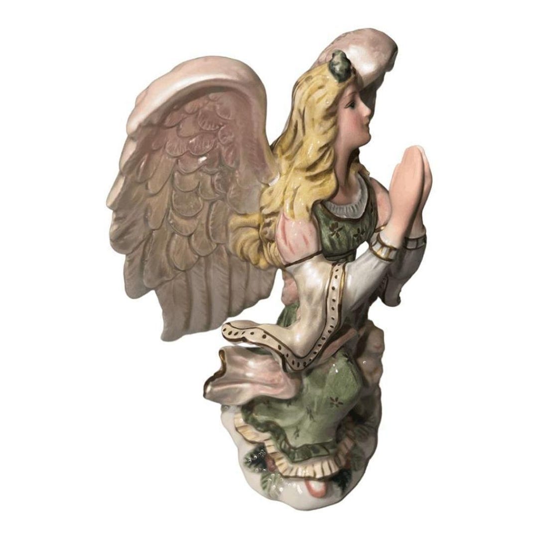 Fitz and Floyd Classics Praying Angel Figurine Peaceable Kingdom ...