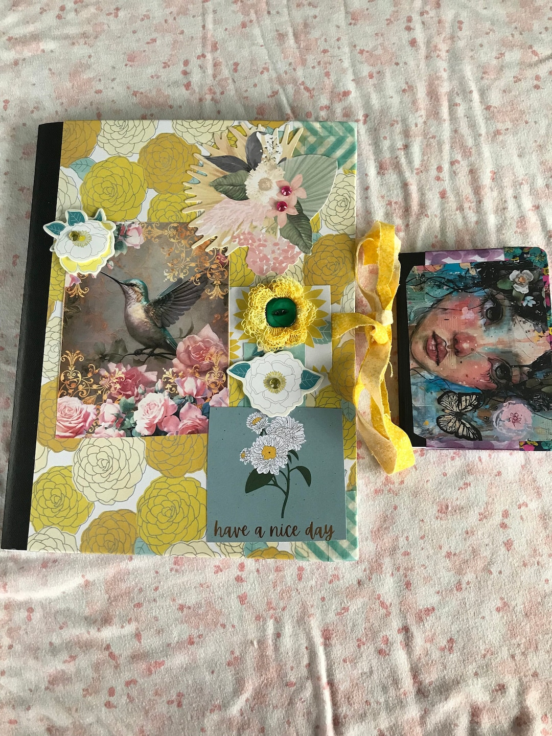 Altered Composition Notebook, Journal, Blank Journal, Prayer Journal ...