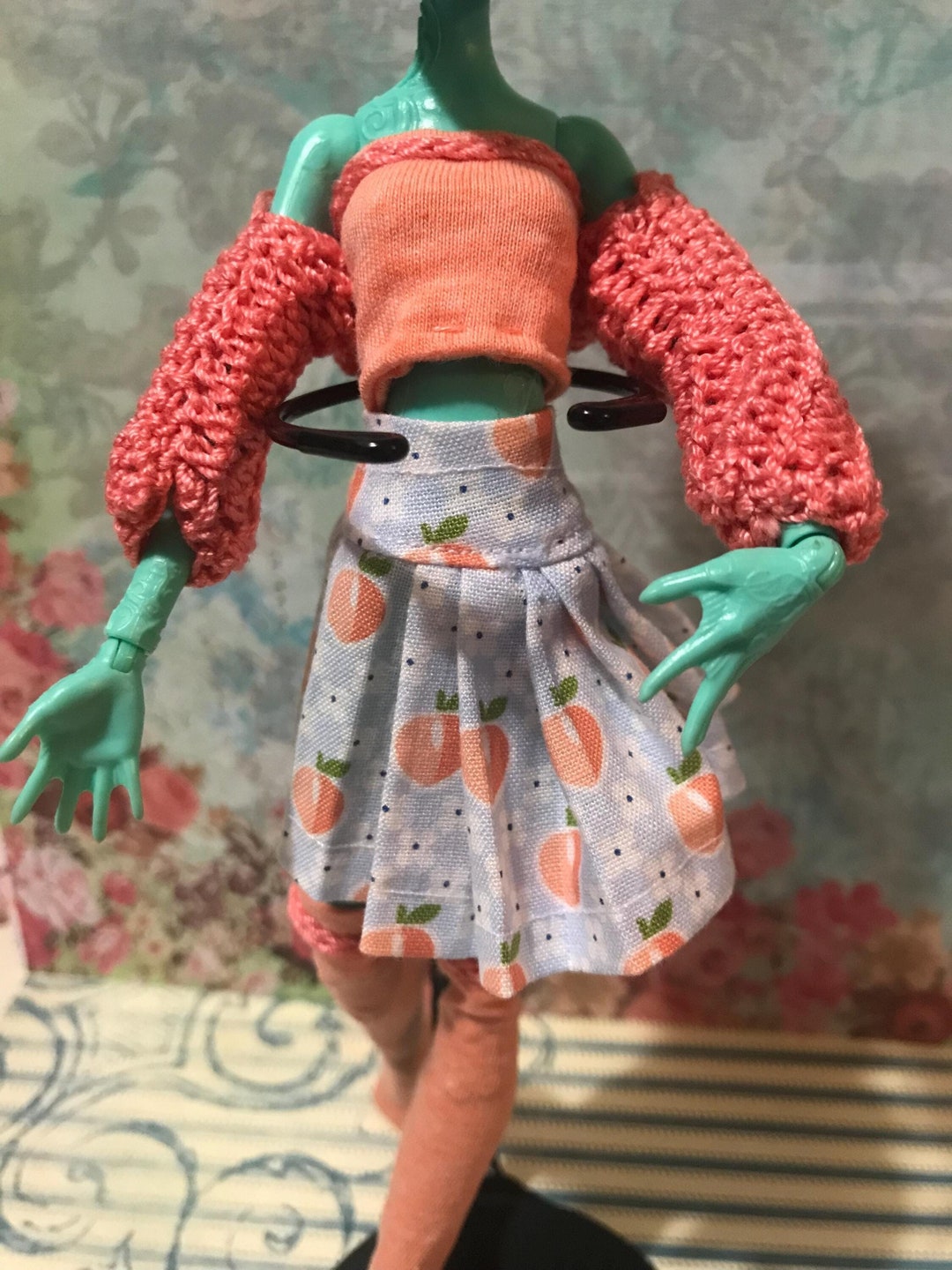 Handmade Monster High Doll Clothing Set, Monster High Doll Outfit, Doll ...