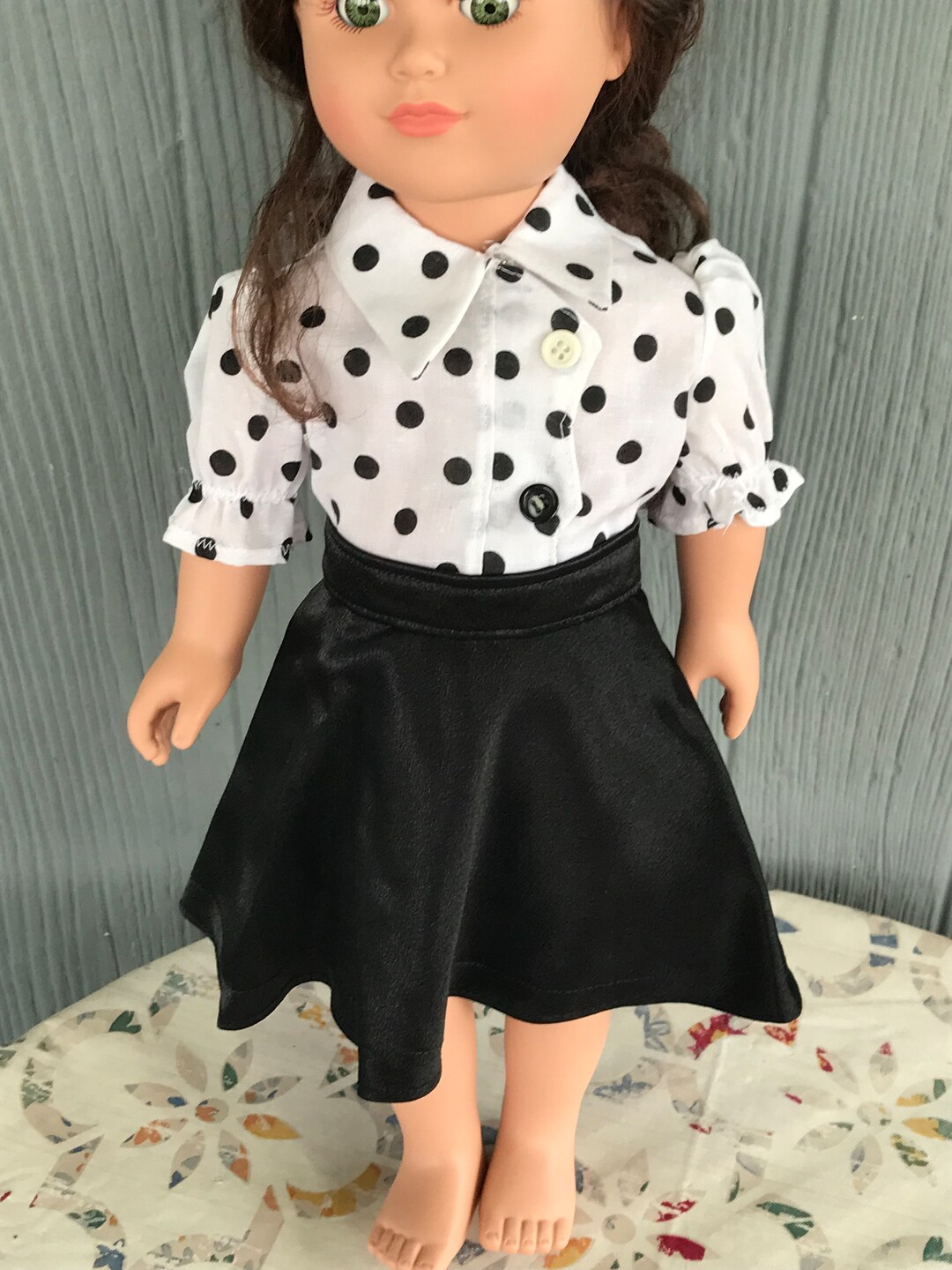 Handmade 18 Inch Doll Outfit Set, Doll Dress, One of a Kind, Fits 18 ...