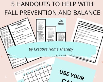 Fall Prevention Printable - Etsy