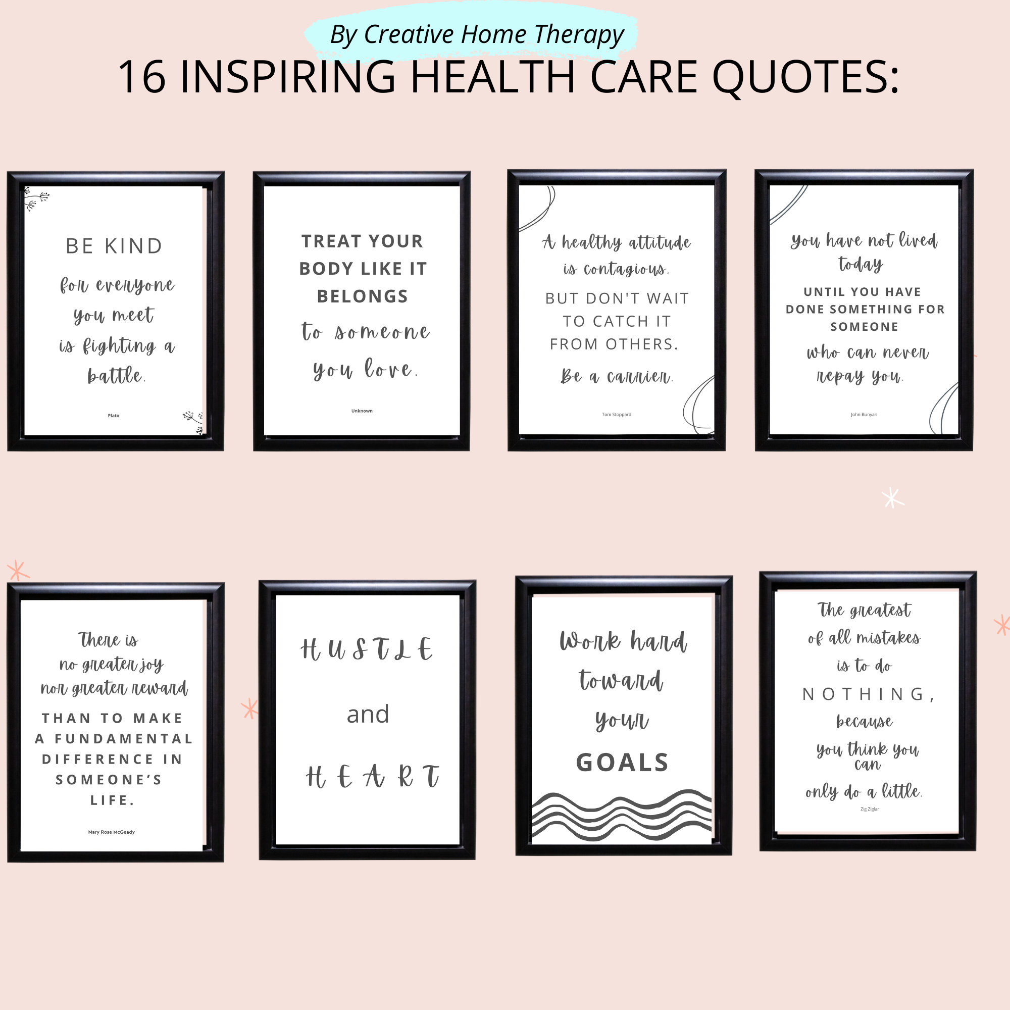 Inspirational Quote Printable for Senior Care Nursing Home Caregiver ...