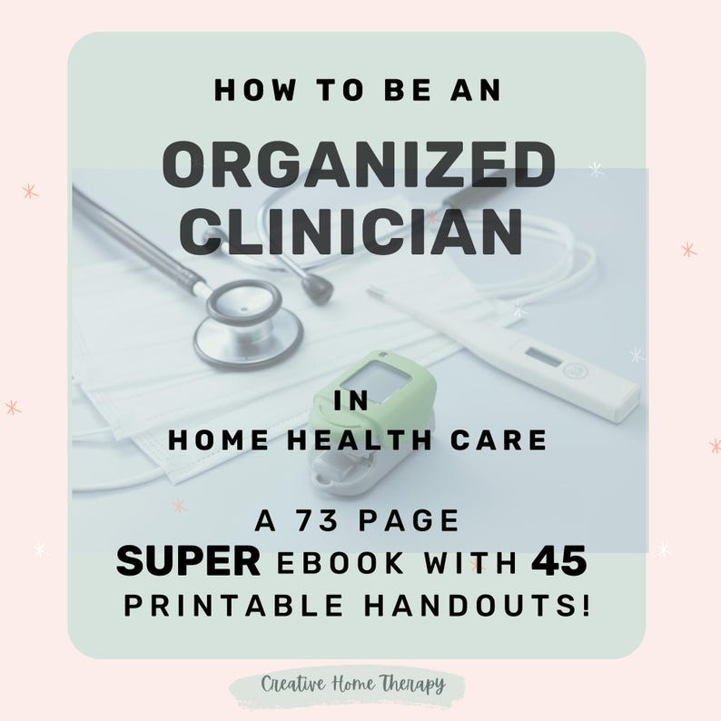 Home Care 73 Page E BOOK With 45 Senior Healthcare Patient Handouts - Etsy