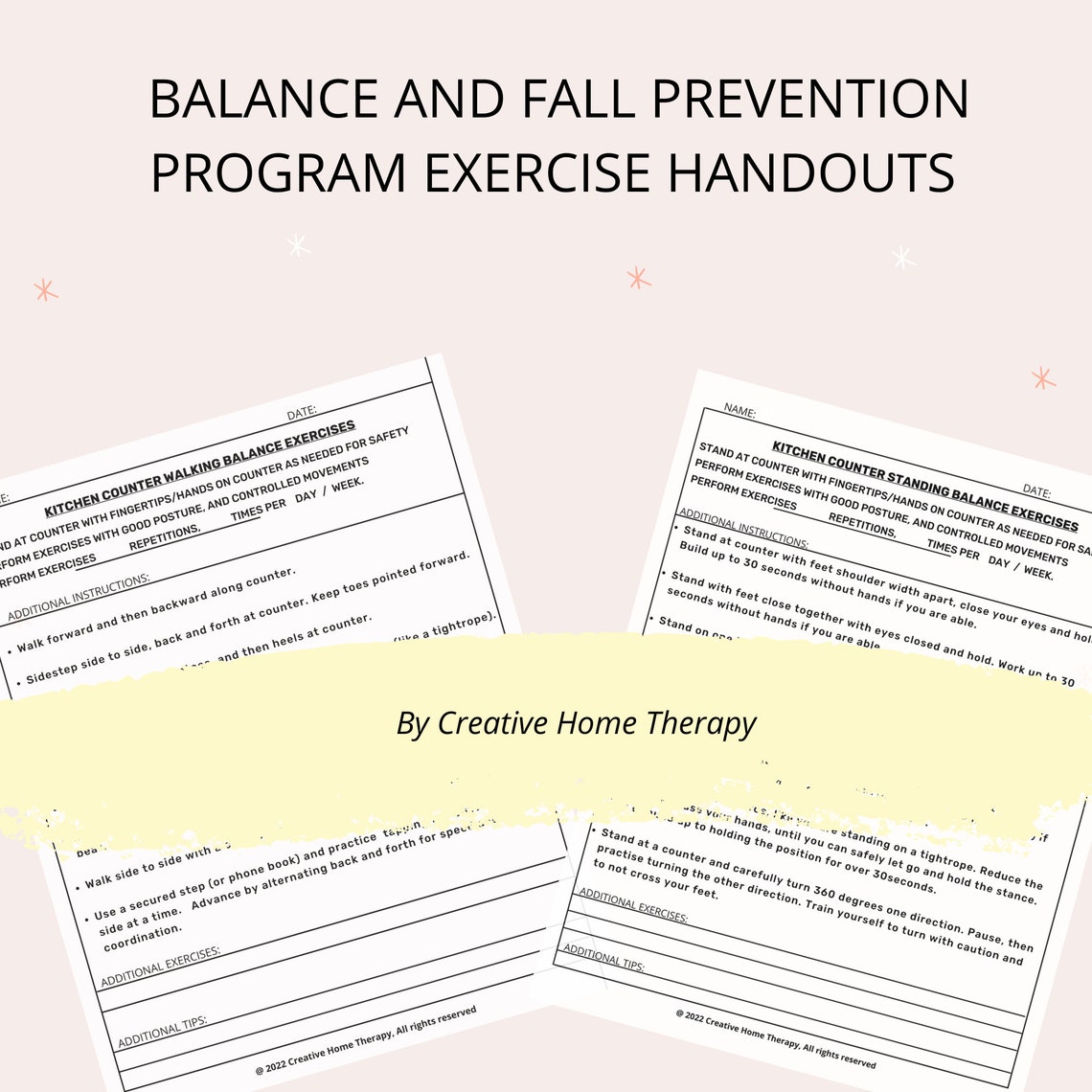 Fall Prevention Handouts, Falls Prevention, Fall Trackers, Patient ...