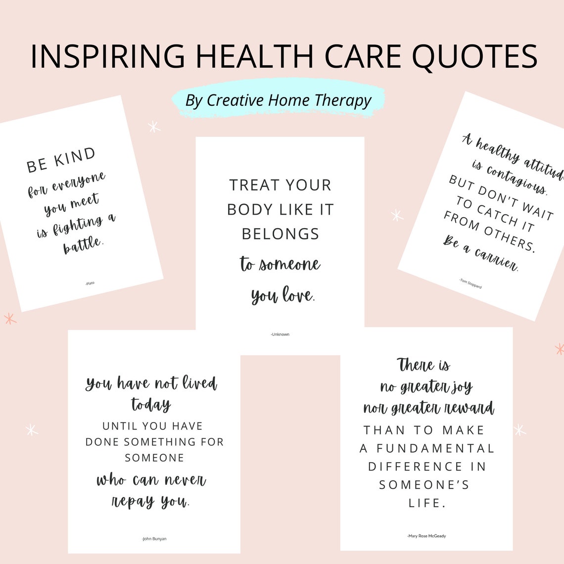 Inspirational Quote Printable for Senior Care Nursing Home - Etsy