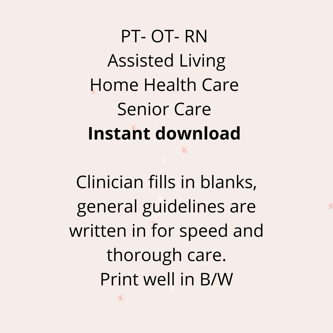 Home Care, Nurse Therapist Patient Education Packet for Senior Living ...