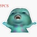 5 Pcs Funny Bibble Meme Sticker, Laptop Sticker Water Bottle Sticker ...