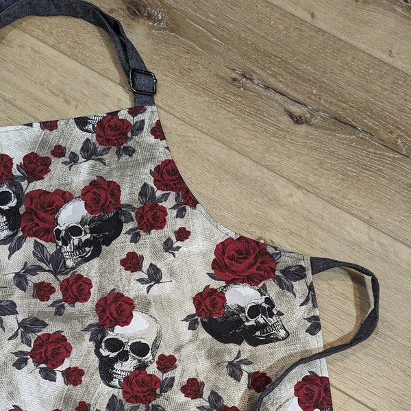 Skull Apron - Etsy
