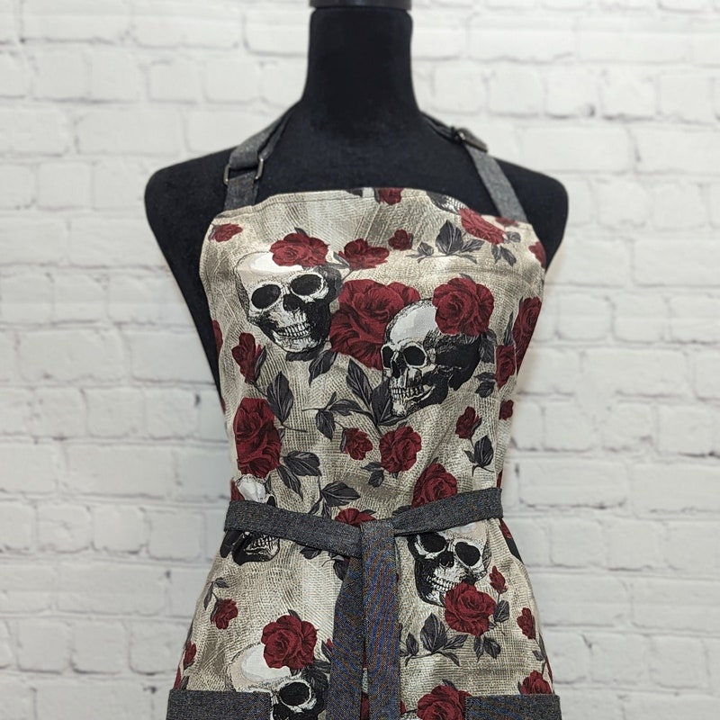 Skull Apron - Etsy