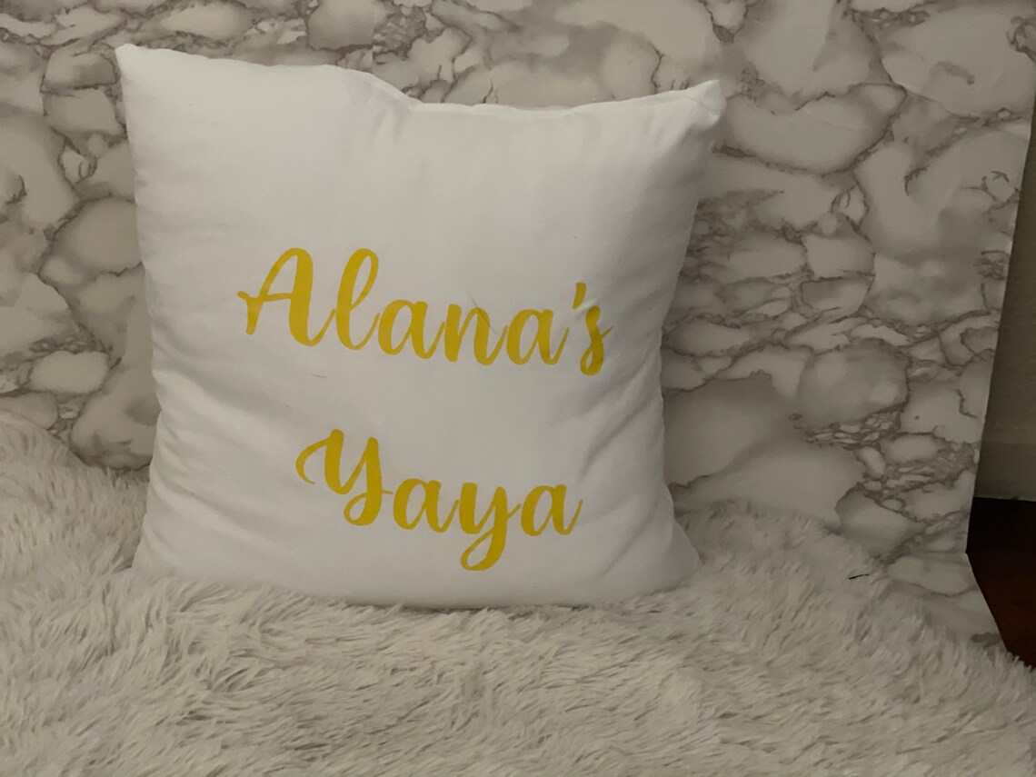 Personalized Throw Pillows - Etsy
