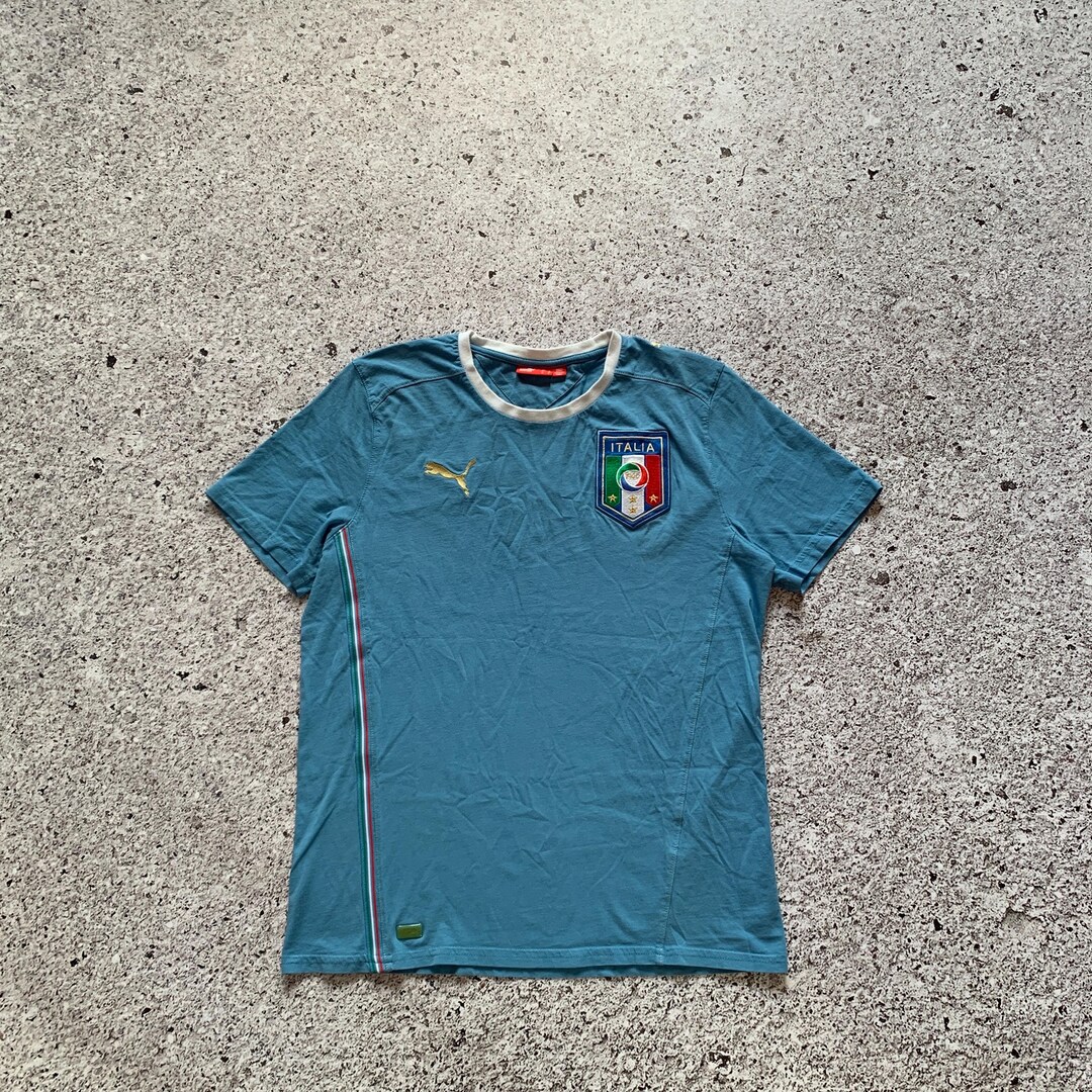 Puma Italy Soccer National Team Blockcore Embroidered Logo - Etsy