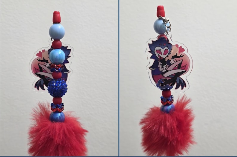 HELLUVA BOSS - Handmade Beaded Pens - Stolas | Loona | Moxie | Asmodeus ...